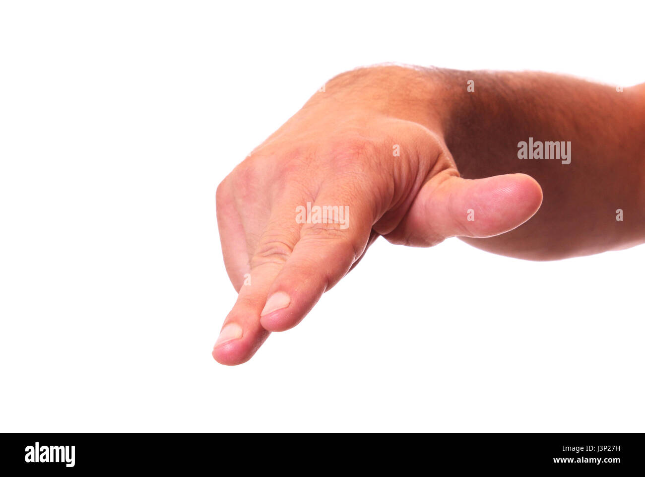 Hand making gun gesture Stock Photo - Alamy