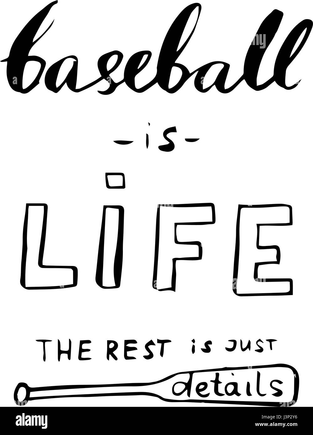 Baseball calligraphy hi-res stock photography and images - Alamy