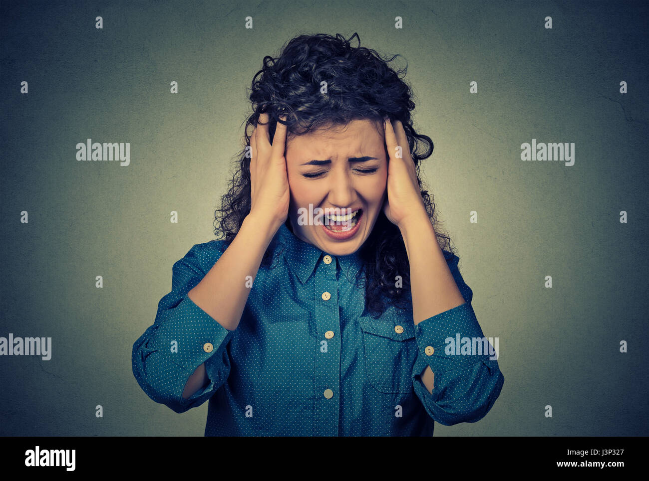 Fatigue screaming hi-res stock photography and images - Alamy