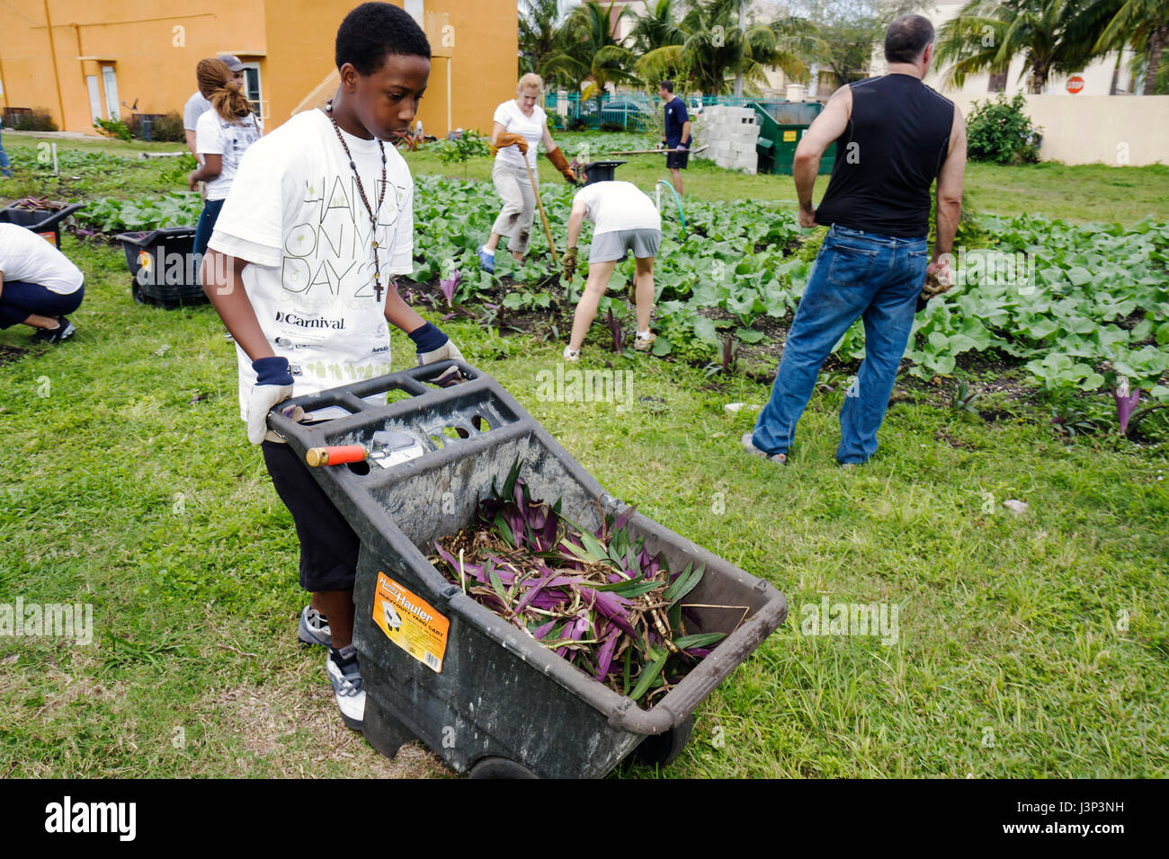 Miami Florida,Overtown,Hands On HandsOn Miami Day,volunteer volunteers ...