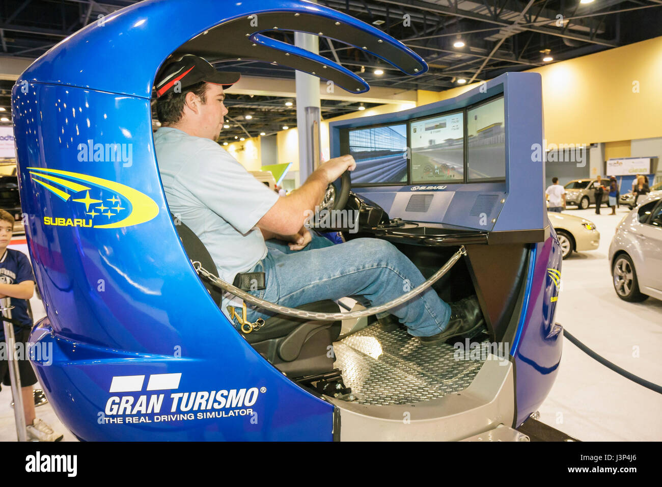Subaru driving simulator hi-res stock photography and images - Alamy