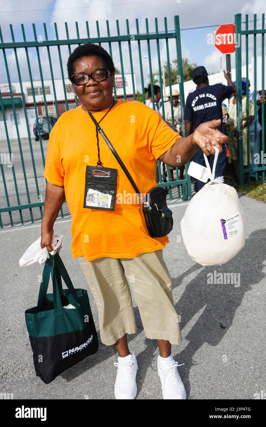 Miami Florida,Little Haiti,Thanksgiving Turkey give away,Haitian,Black ...