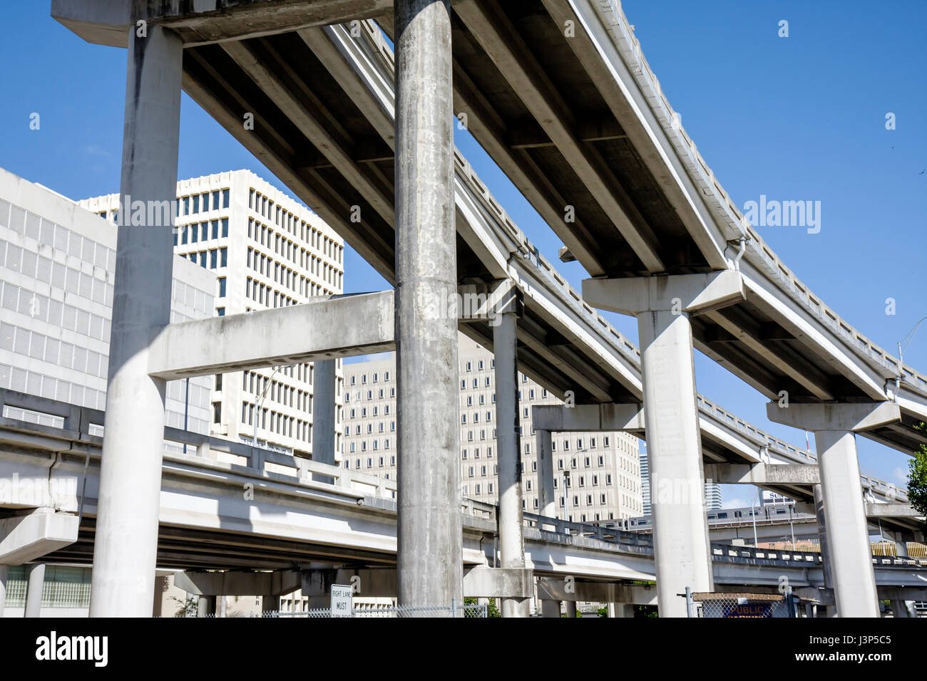 Miami Florida,elevated highway,road,roads,freeway,expressway,public ...