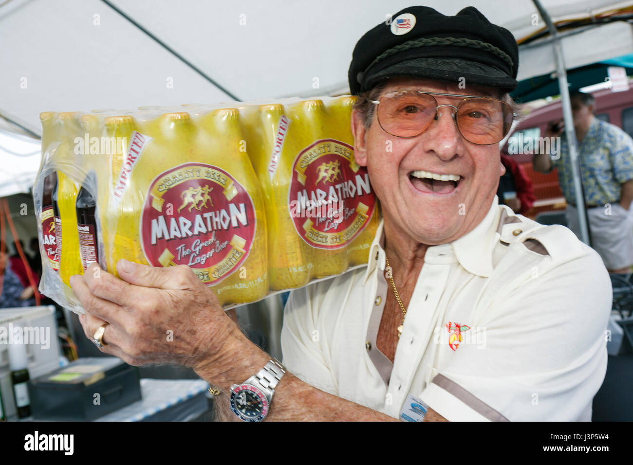 Marathon beer hi-res stock photography and images - Alamy