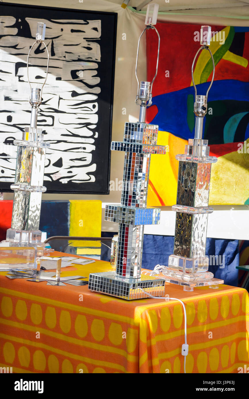 Miami Beach Florida,Lincoln Road Mall,mall arcade,Sunday Antique Market ...