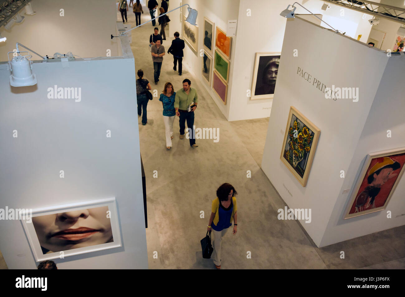 Miami Florida,Midtown,Art Basel week,Art Miami,exhibit exhibition ...