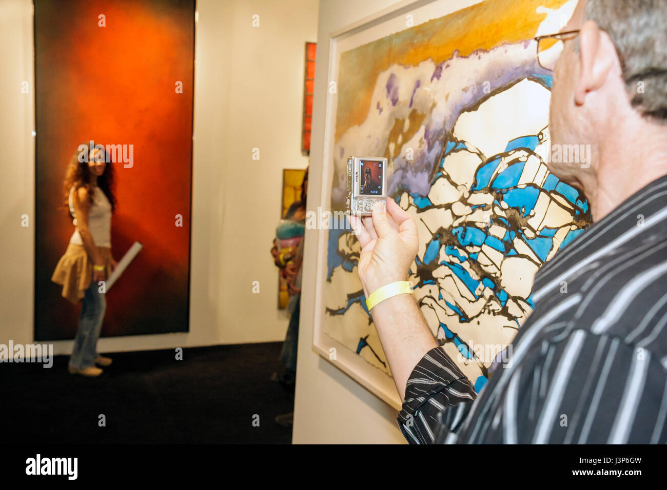 Miami Florida,Midtown,Art Basel week,Scope Art Fair,exhibit exhibition ...