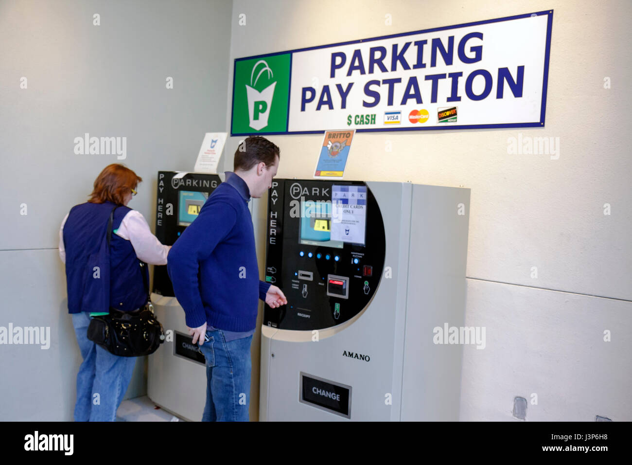 Automated Parking Pay Station High Resolution Stock Photography and ...