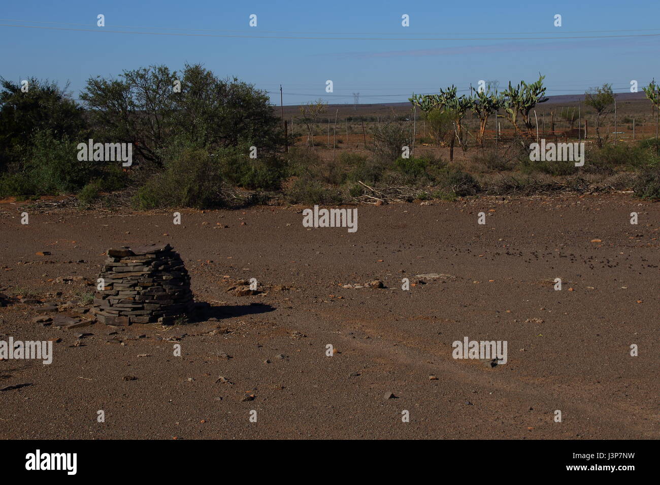Landscape of the Great Karoo natural region in the Western Cape of ...