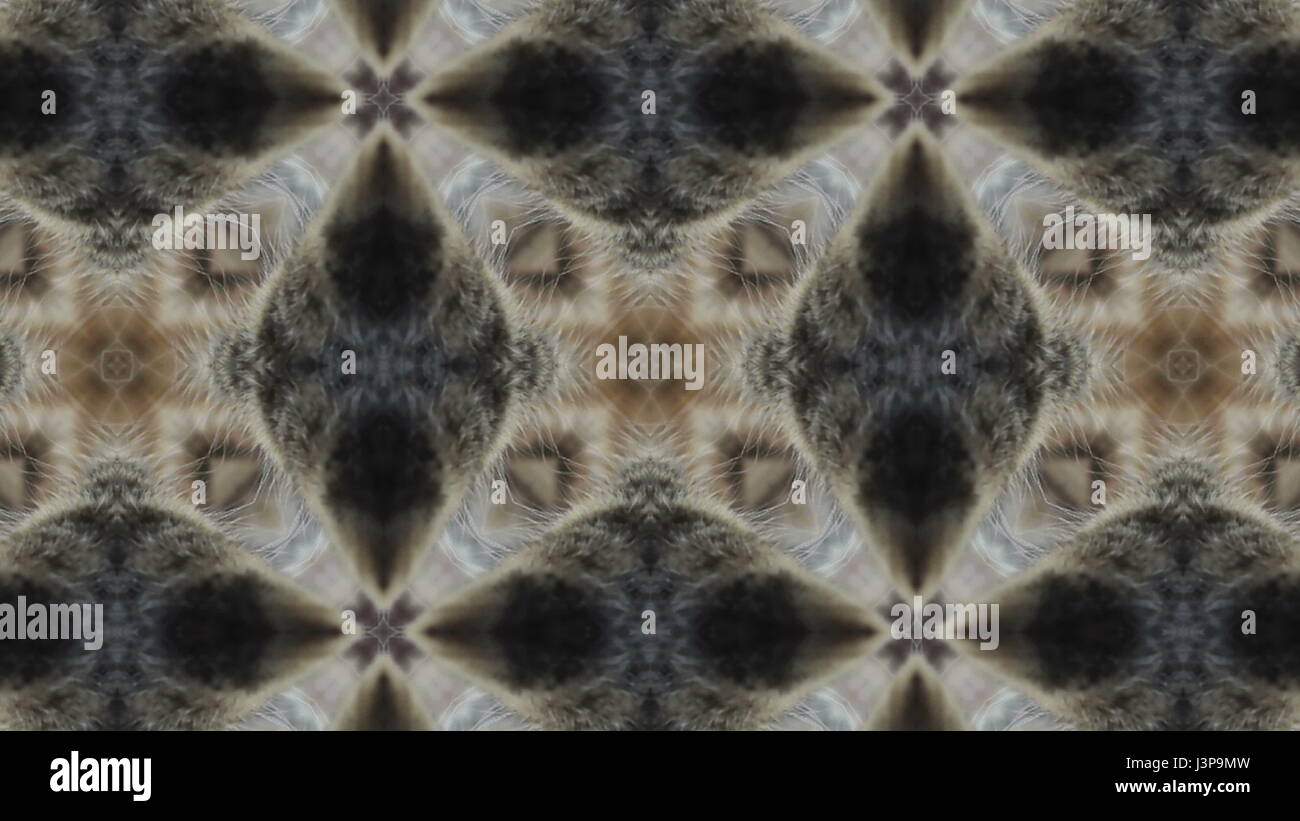 4K Colorful looping kaleidoscope sequence. Abstract motion graphics ...