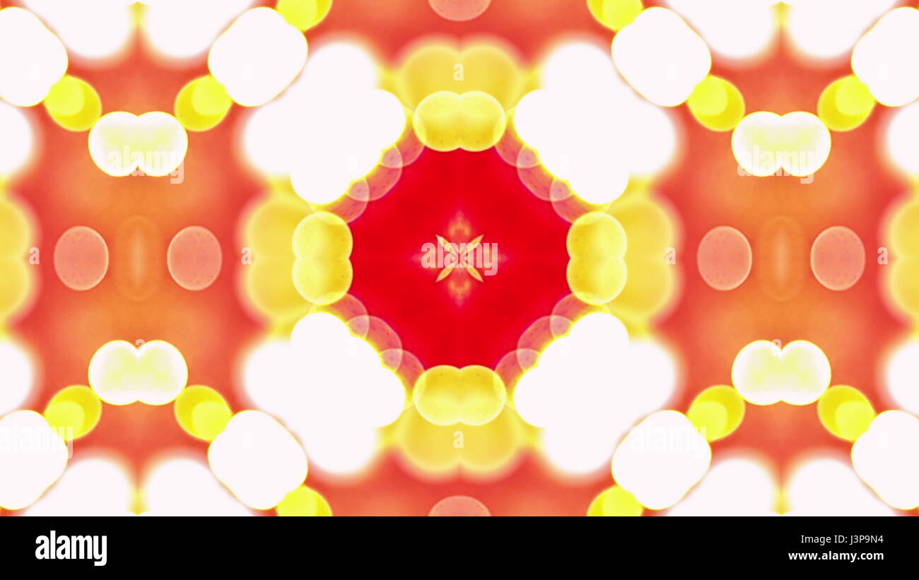 4K Colorful looping kaleidoscope sequence. Abstract motion graphics ...