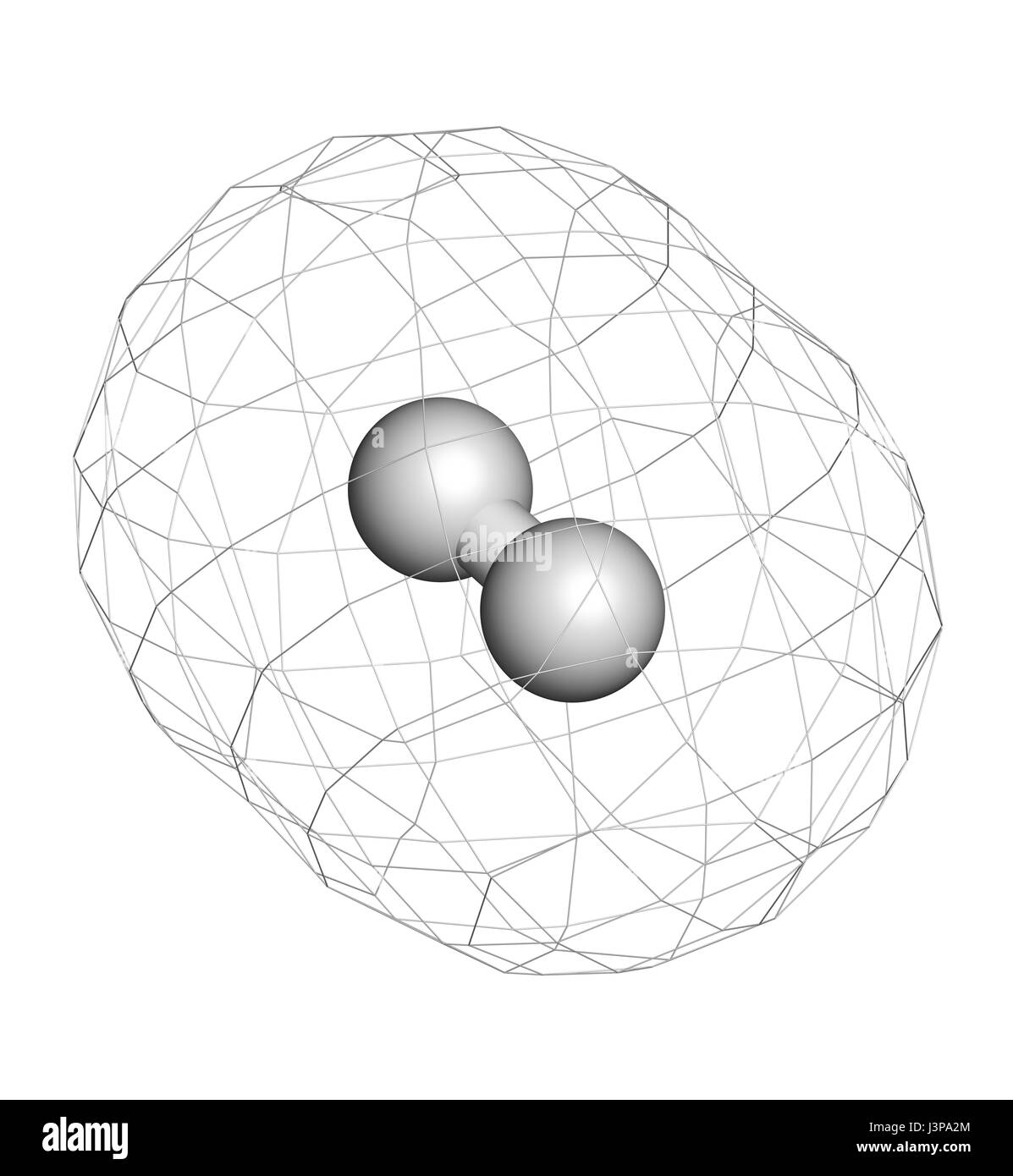 Hydrogen gas h2 molecule hi-res stock photography and images - Alamy