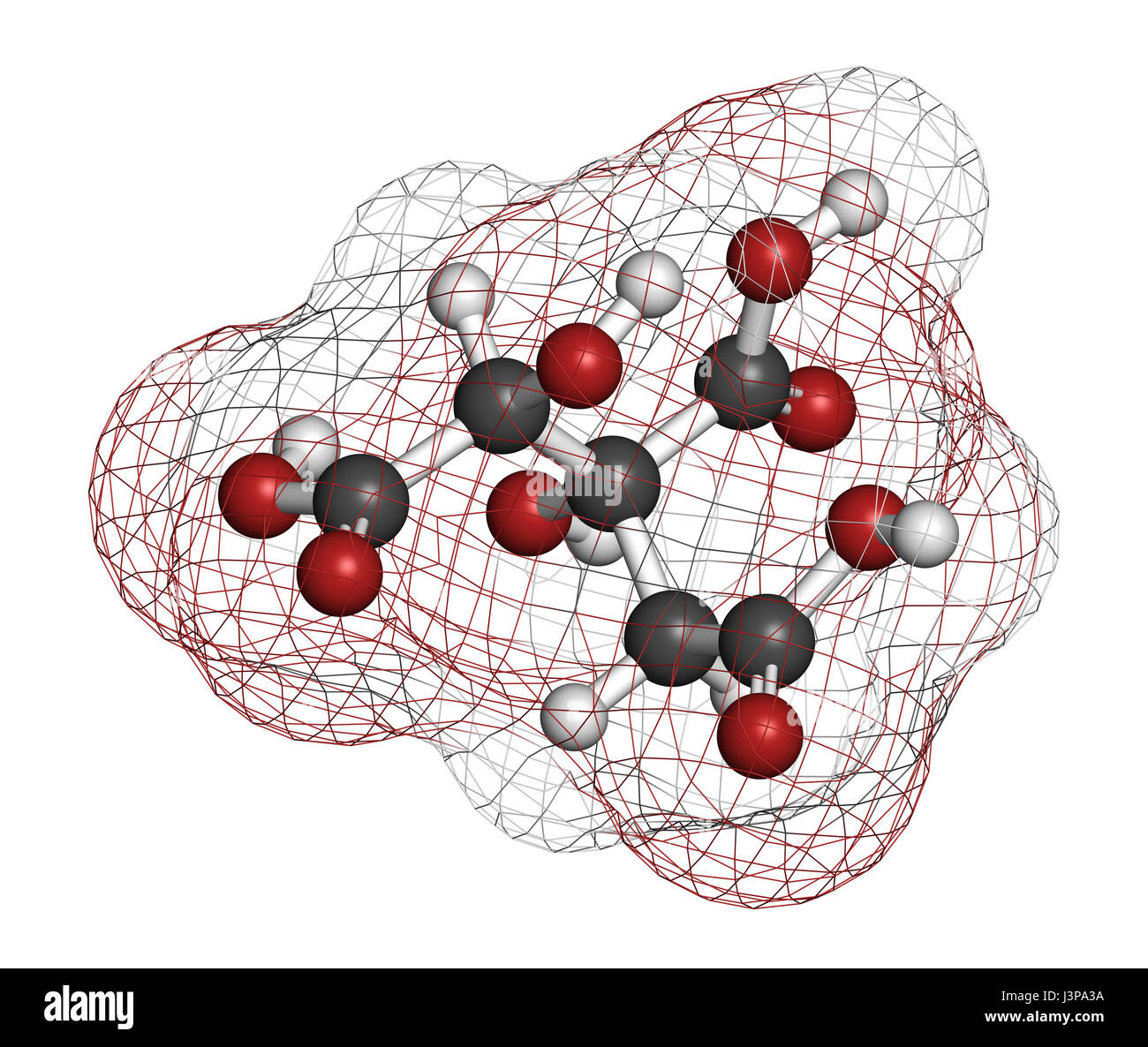 Hydroxycitric acid molecule hi-res stock photography and images - Alamy