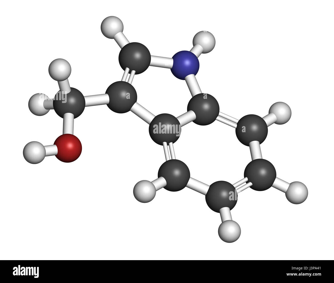 Indole-3-carbinole (I3C) cruciferous vegetable molecule. Present in ...