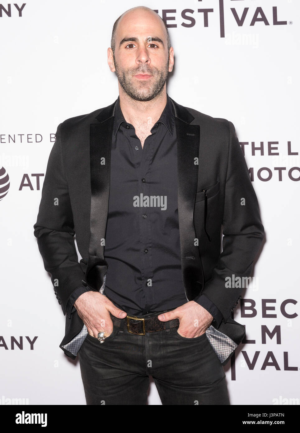 NEW YORK, NY - APRIL 23, 2017: Actor Greg Vrotsos attends 'The Clapper ...