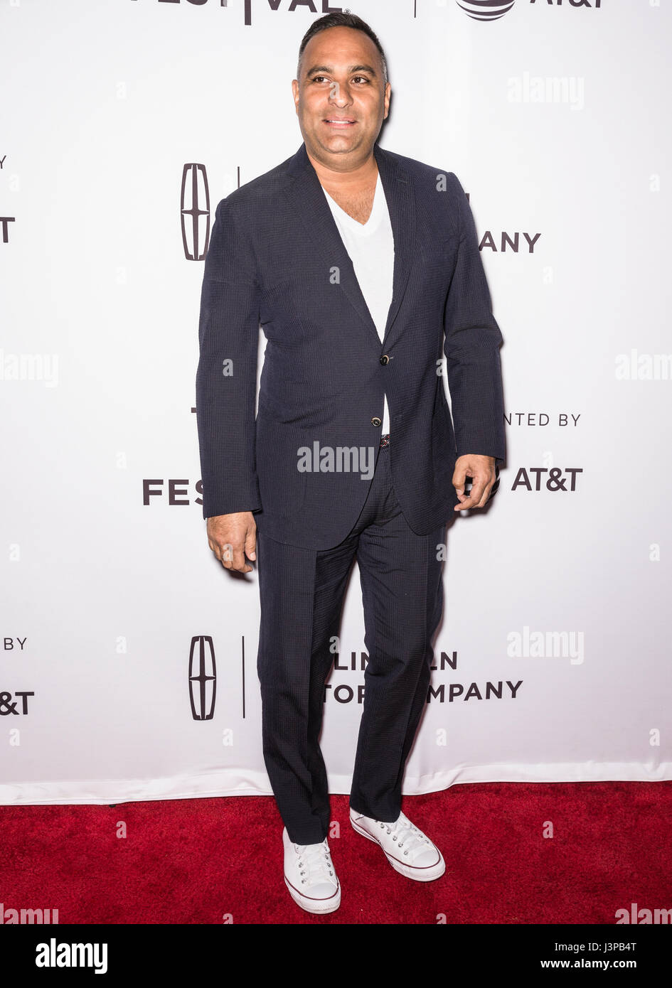 NEW YORK, NY - APRIL 23, 2017: Comedian Russell Peters attends 'The ...