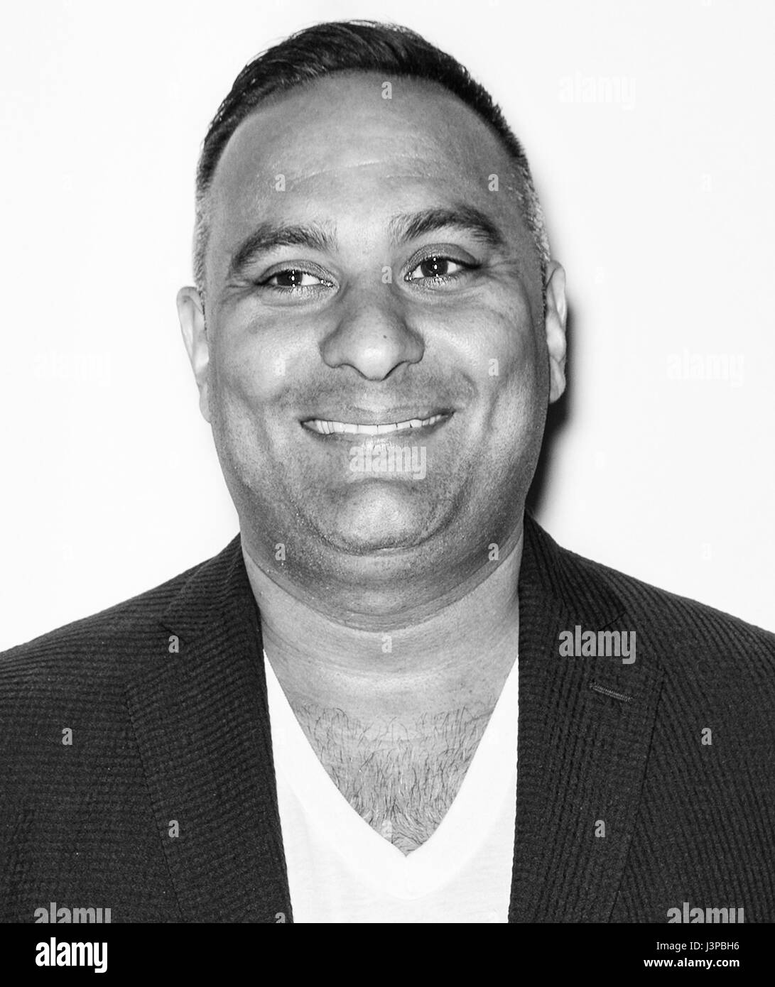 NEW YORK, NY - APRIL 23, 2017: Comedian Russell Peters attends 'The ...