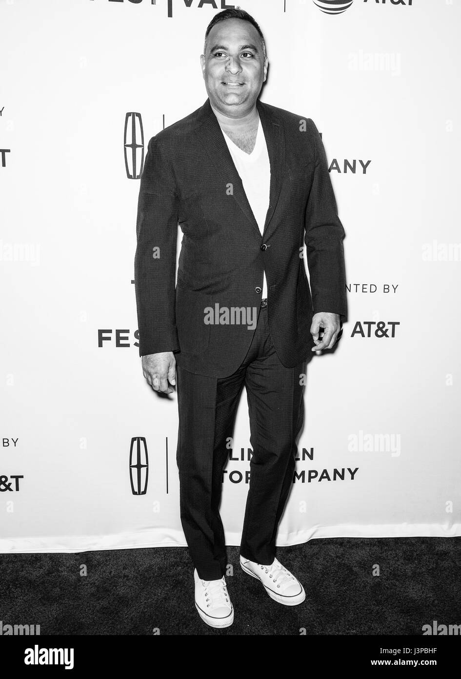 NEW YORK, NY - APRIL 23, 2017: Comedian Russell Peters attends 'The ...