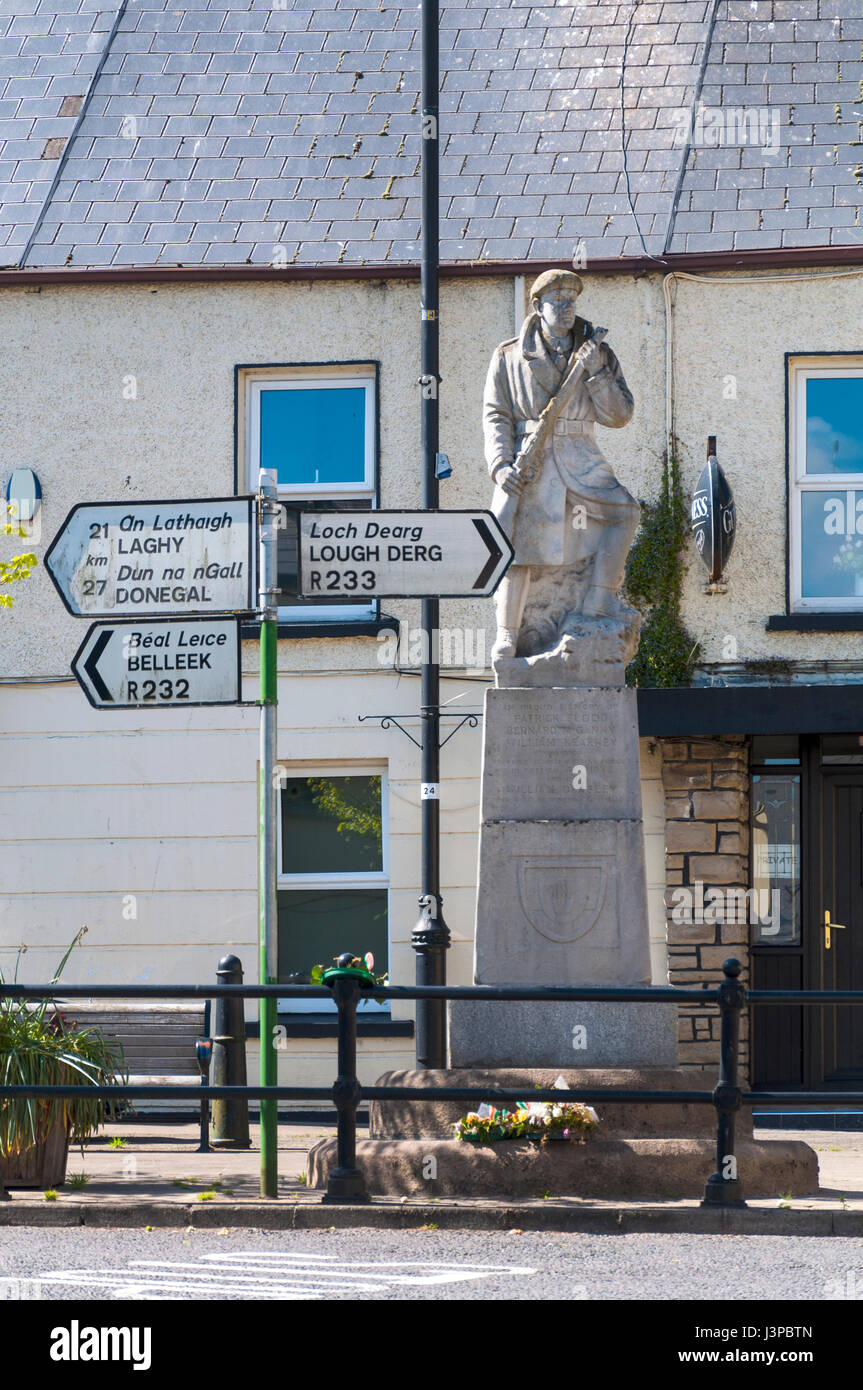 Pettigo is a small village on the border of County Donegal, Republic of ...