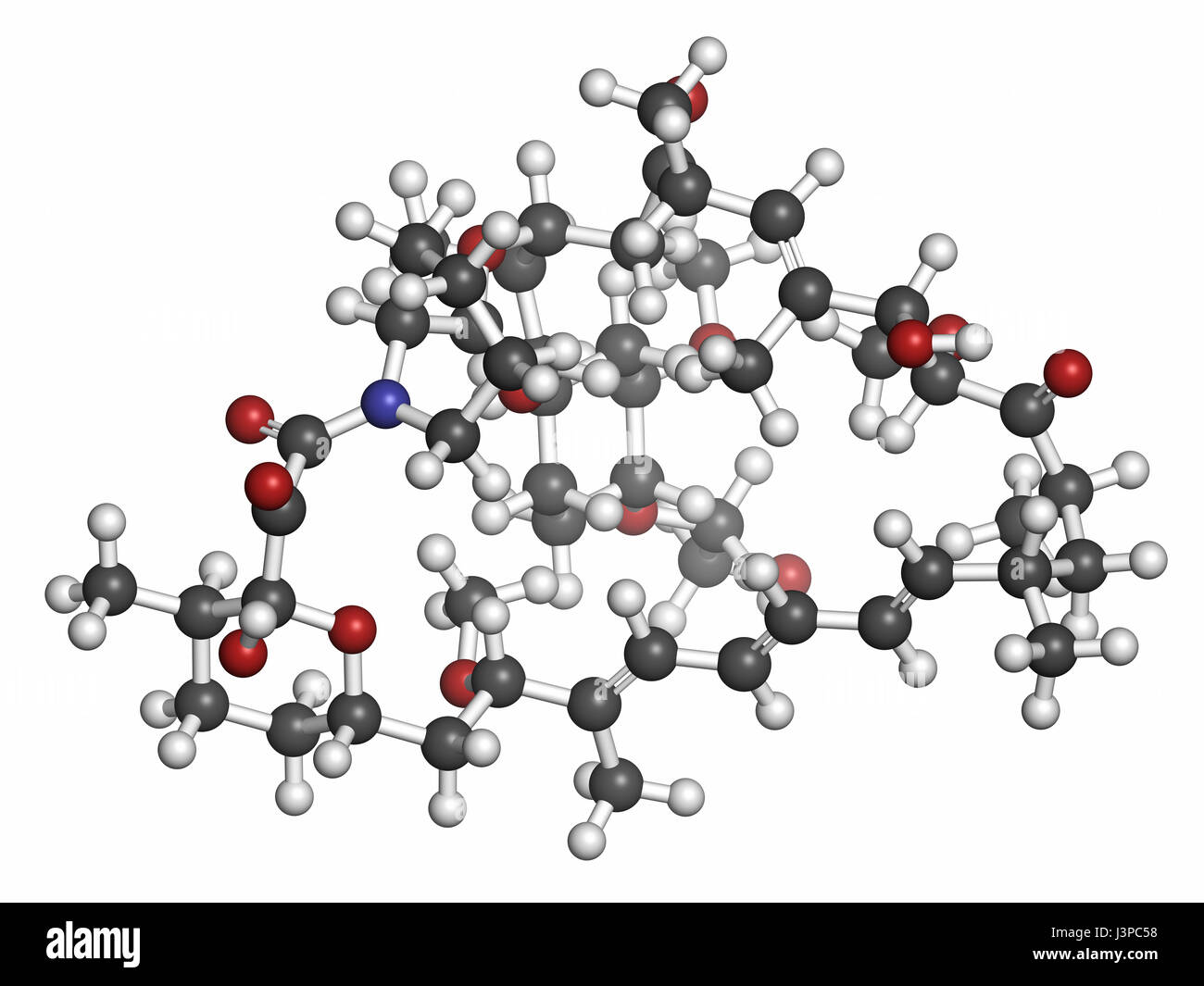 Everolimus immunosuppressant molecule. Used in drug-eluting coronary ...