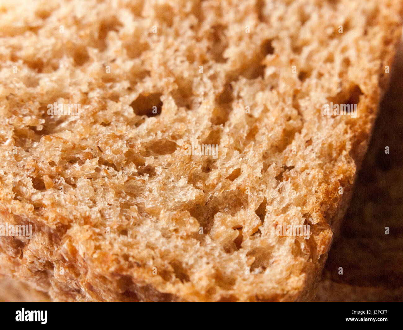 close up texture of soft brown bread studio Stock Photo - Alamy