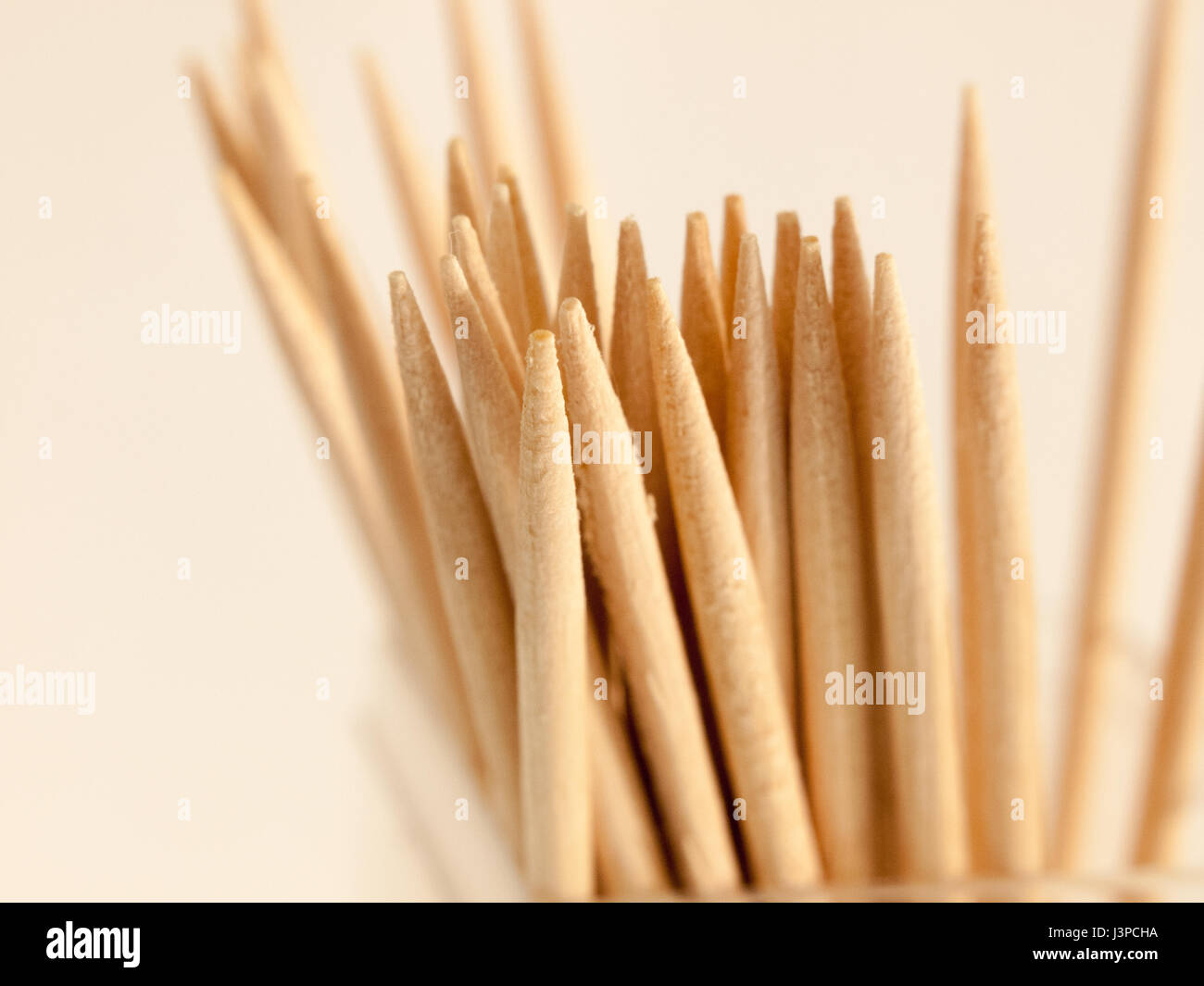 cocktail sticks on a white background Stock Photo - Alamy