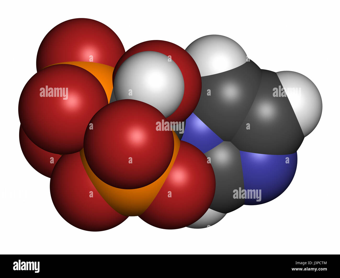 Zoledronic acid (zoledronate) osteoporosis drug molecule ...