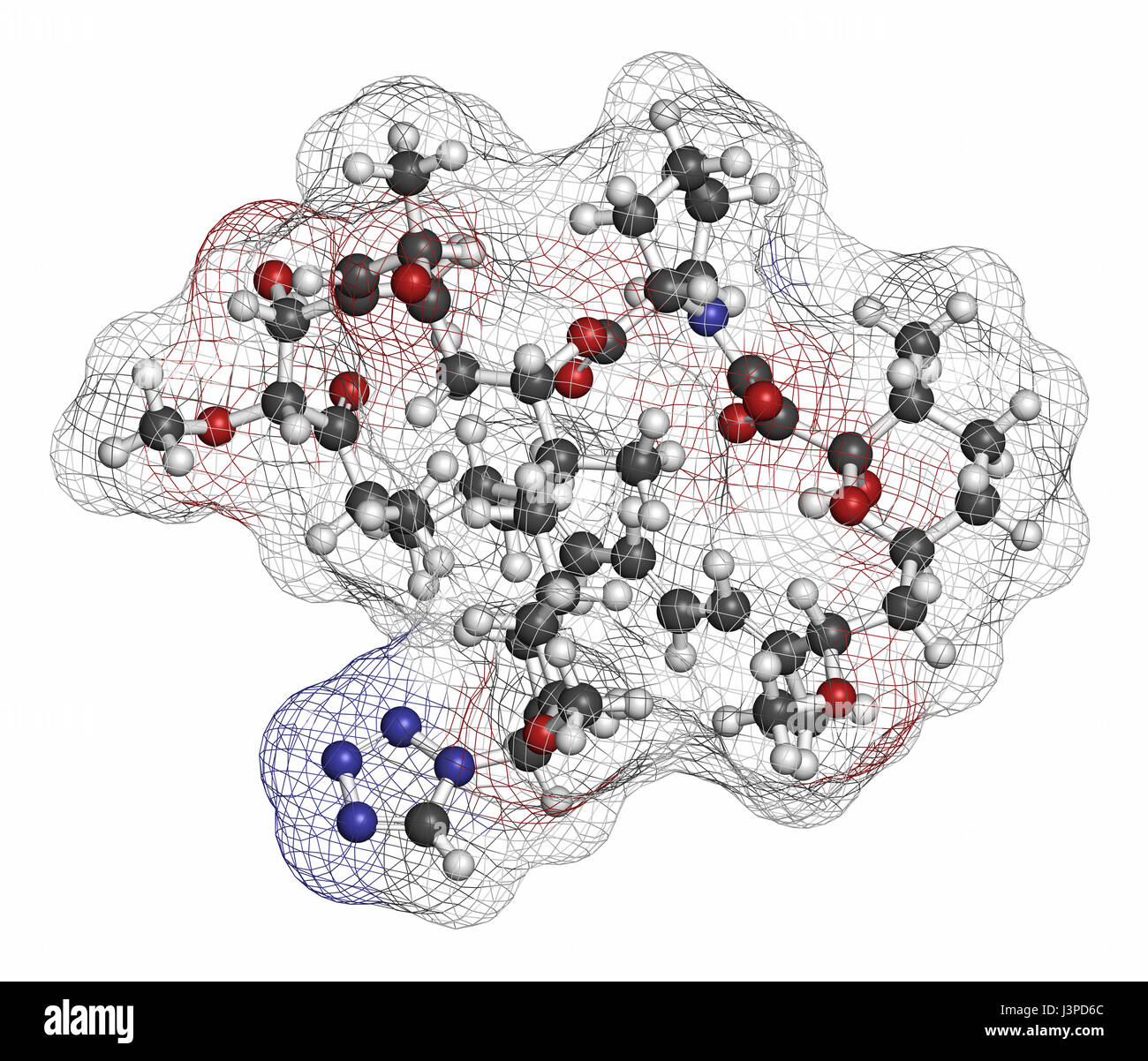 Zotarolimus immunosuppressant molecule. Used in drug-eluting coronary ...