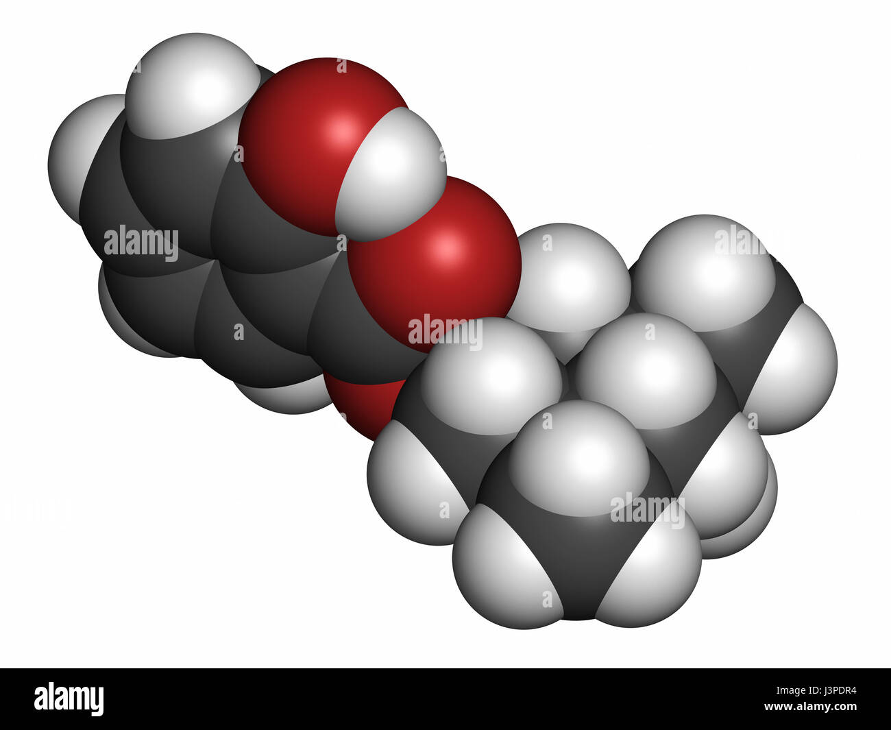 Salicylic acid molecule Cut Out Stock Images & Pictures - Alamy