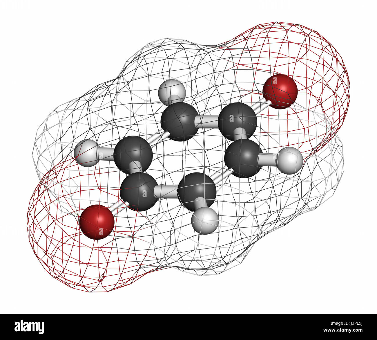 Benzoquinone molecule Cut Out Stock Images & Pictures - Alamy