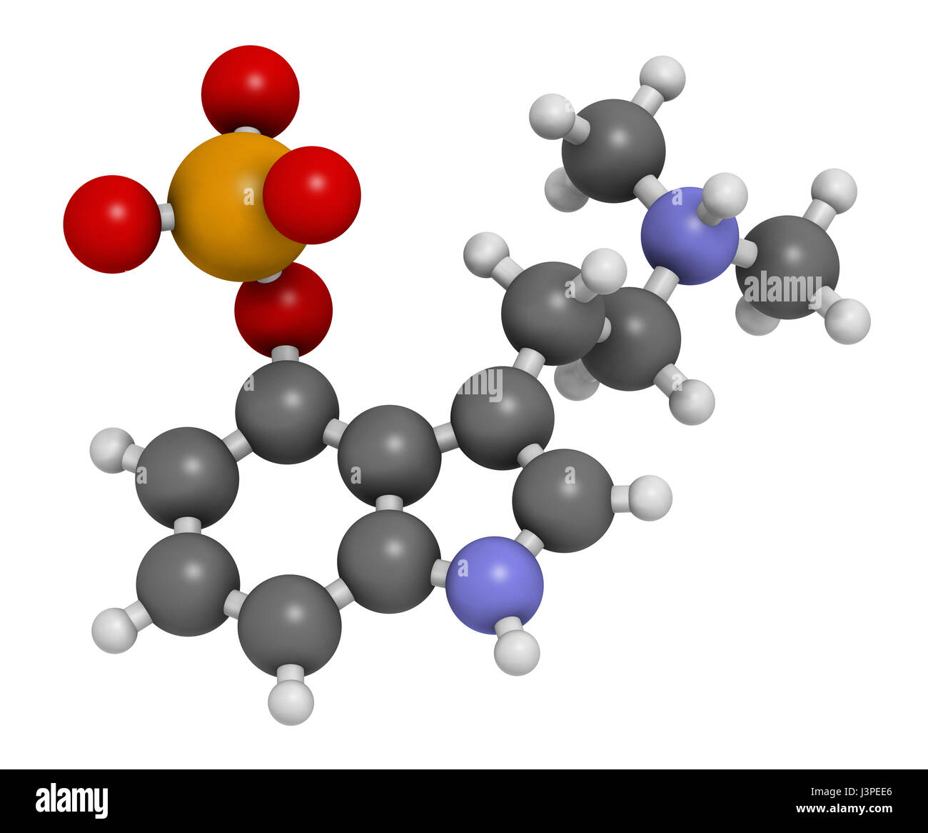 Psilocybine molecular Cut Out Stock Images & Pictures - Alamy