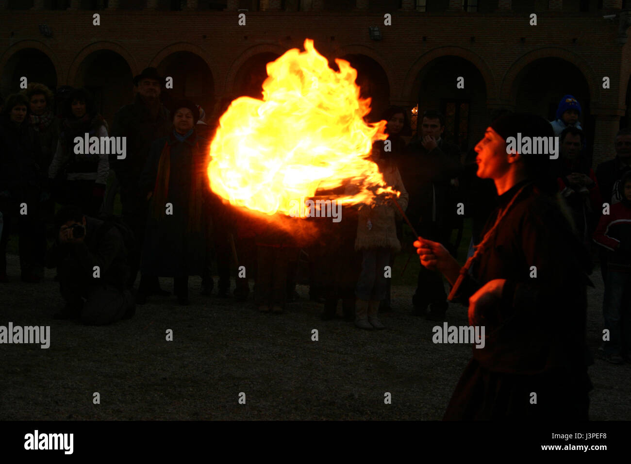 Fire breathing hi-res stock photography and images - Alamy