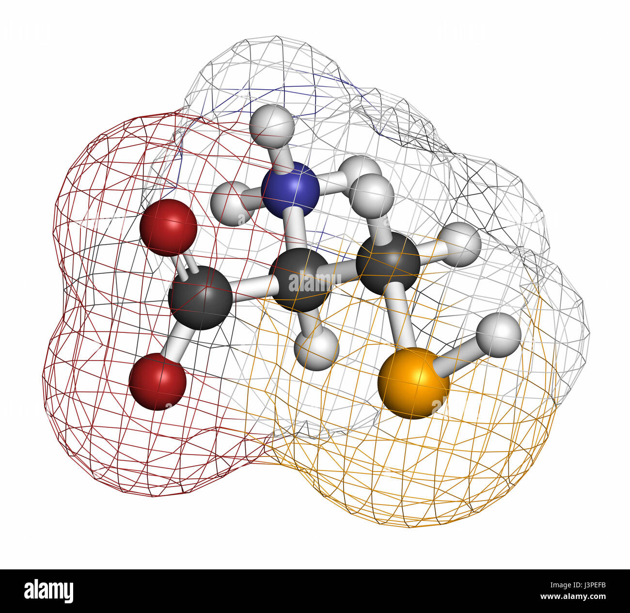 Selenocysteine Amino Acid Molecule High Resolution Stock Photography ...