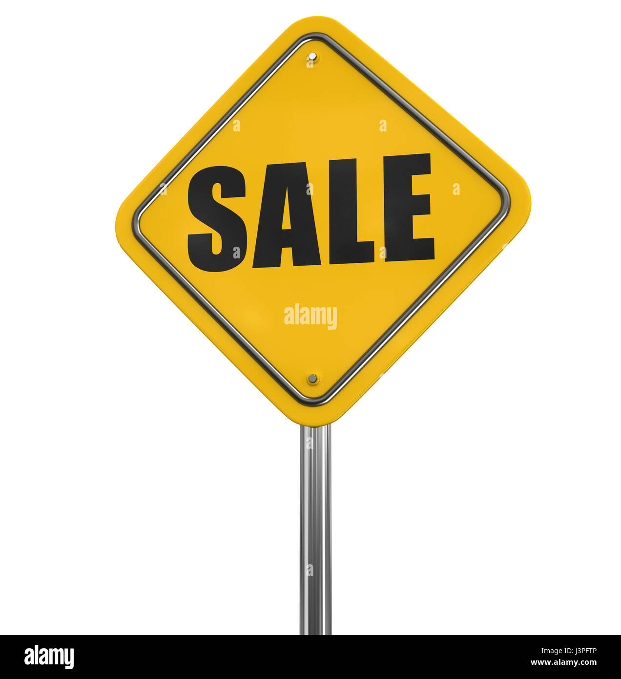 Sale road sign. Image with clipping path Stock Photo - Alamy