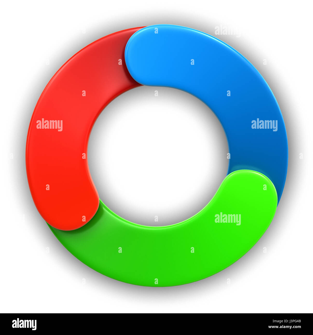 Circular Graph. Image with clipping path Stock Photo - Alamy