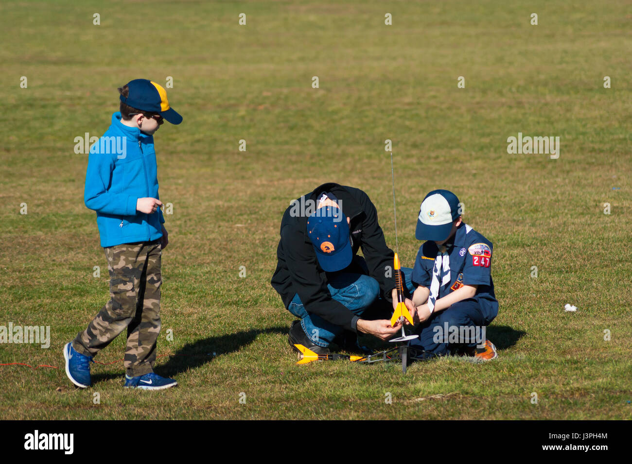 Cub scout rocket hi-res stock photography and images - Alamy