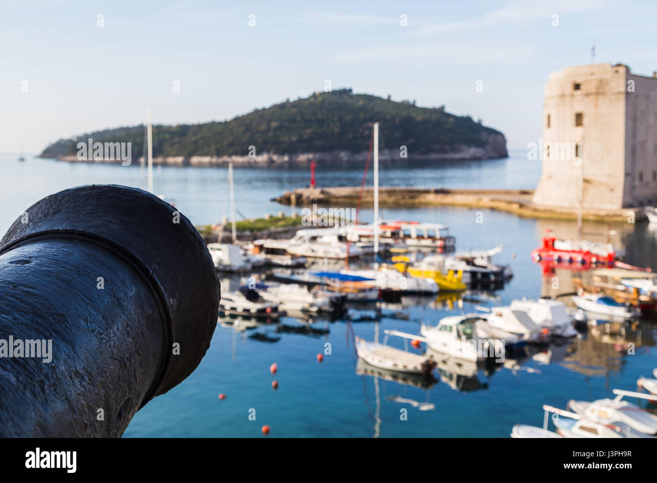 Dubrovniks historic old port hi-res stock photography and images - Alamy