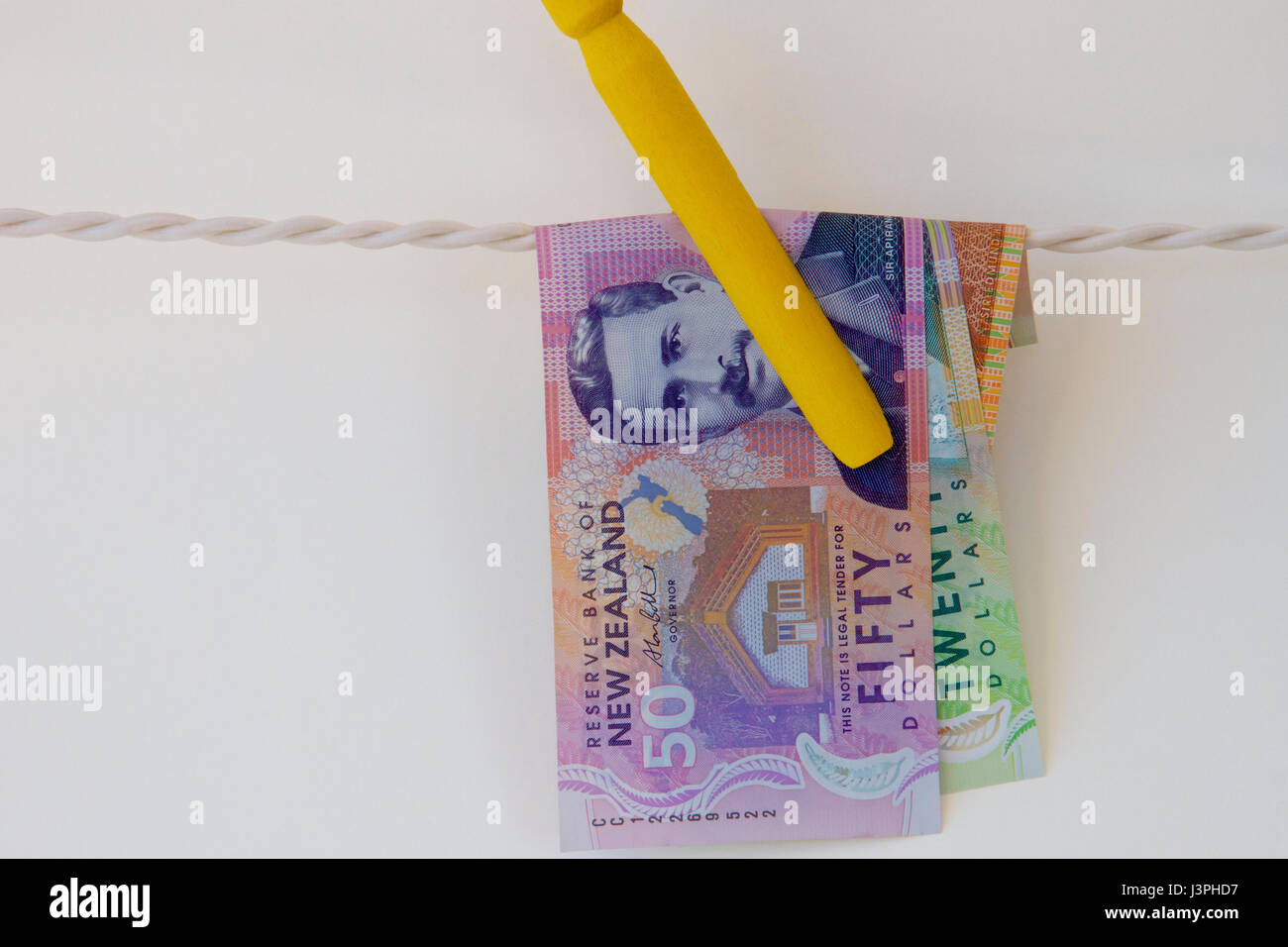 Laundry money new cash hi-res stock photography and images - Alamy