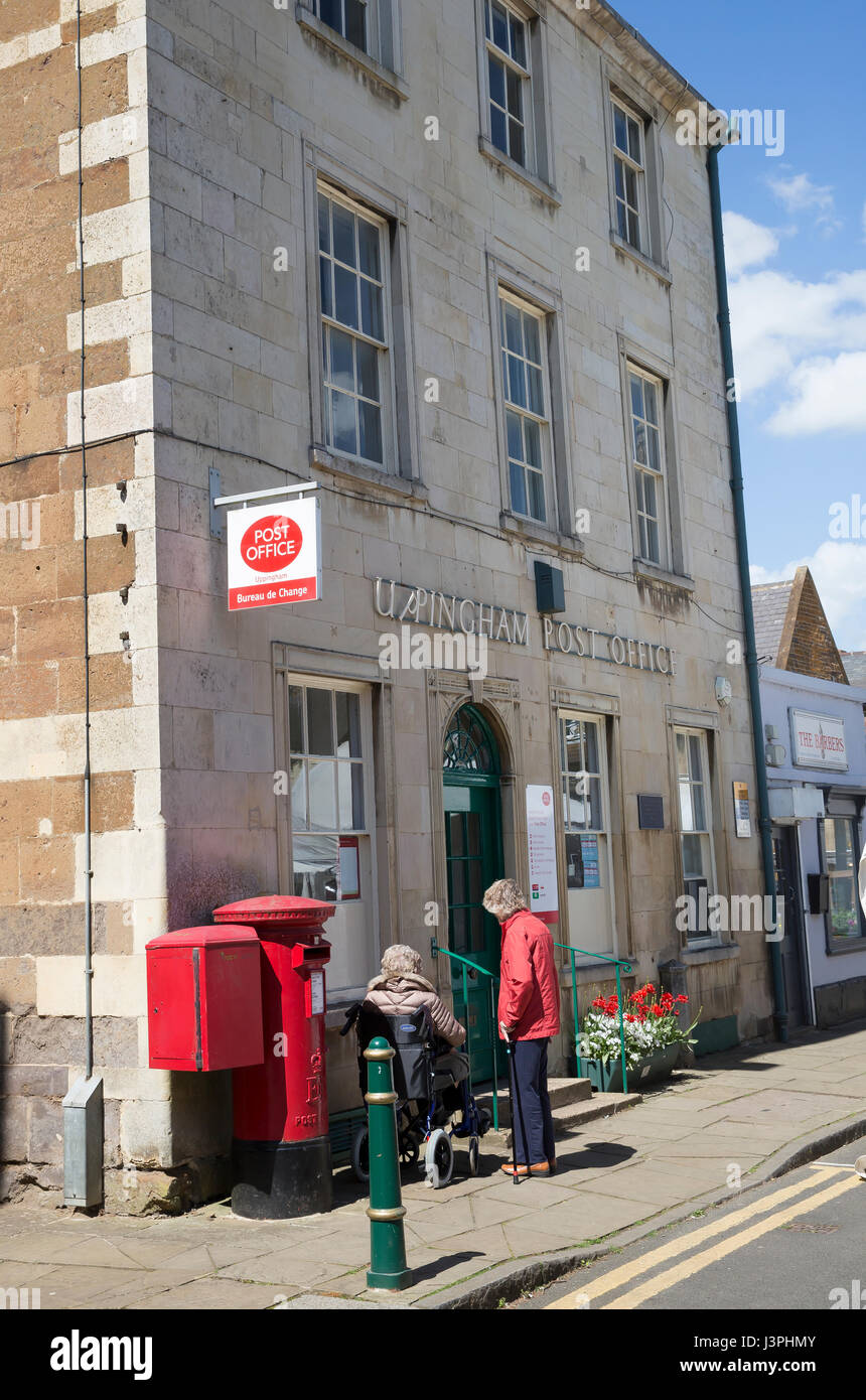 Uppingham post office hi-res stock photography and images - Alamy