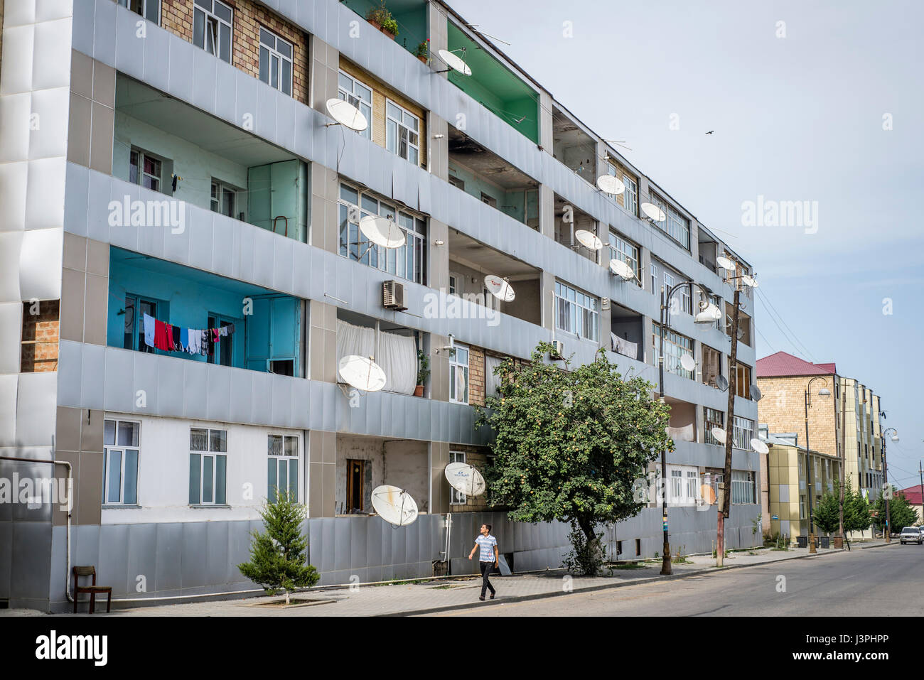 A street in Quba town, Azerbaijan Stock Photo - Alamy