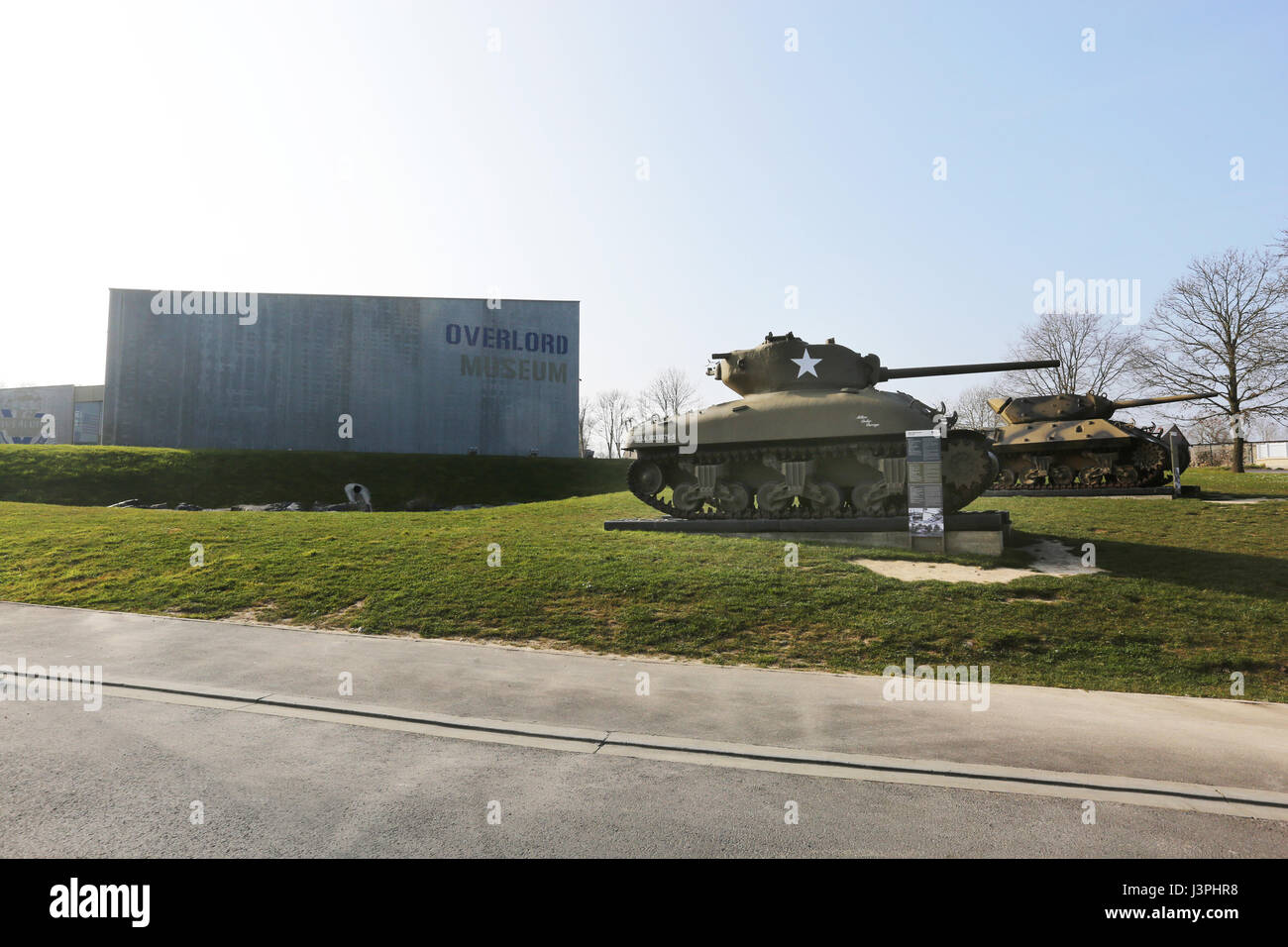 France, Normandy,Overlord Museum, Colleville-sur-Mer, D-Day World War 2 ...