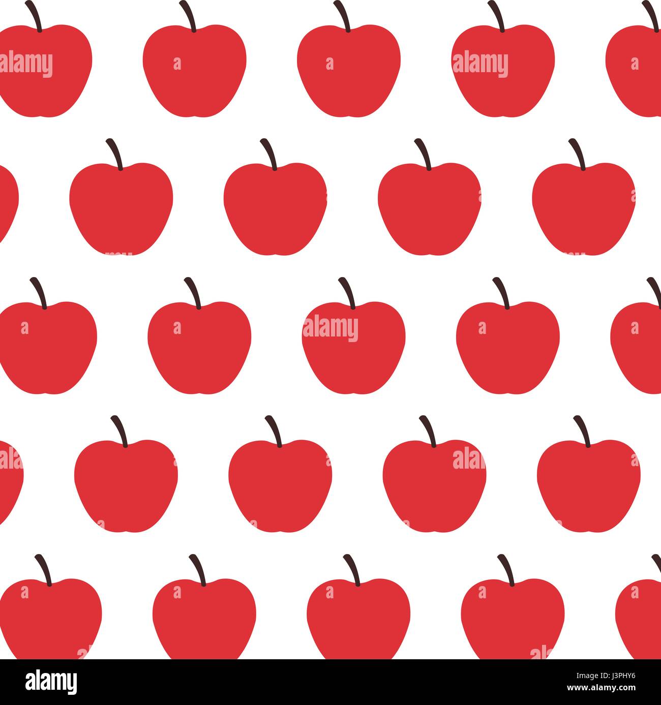 Fresh red pineapple seamless Stock Vector Images - Alamy