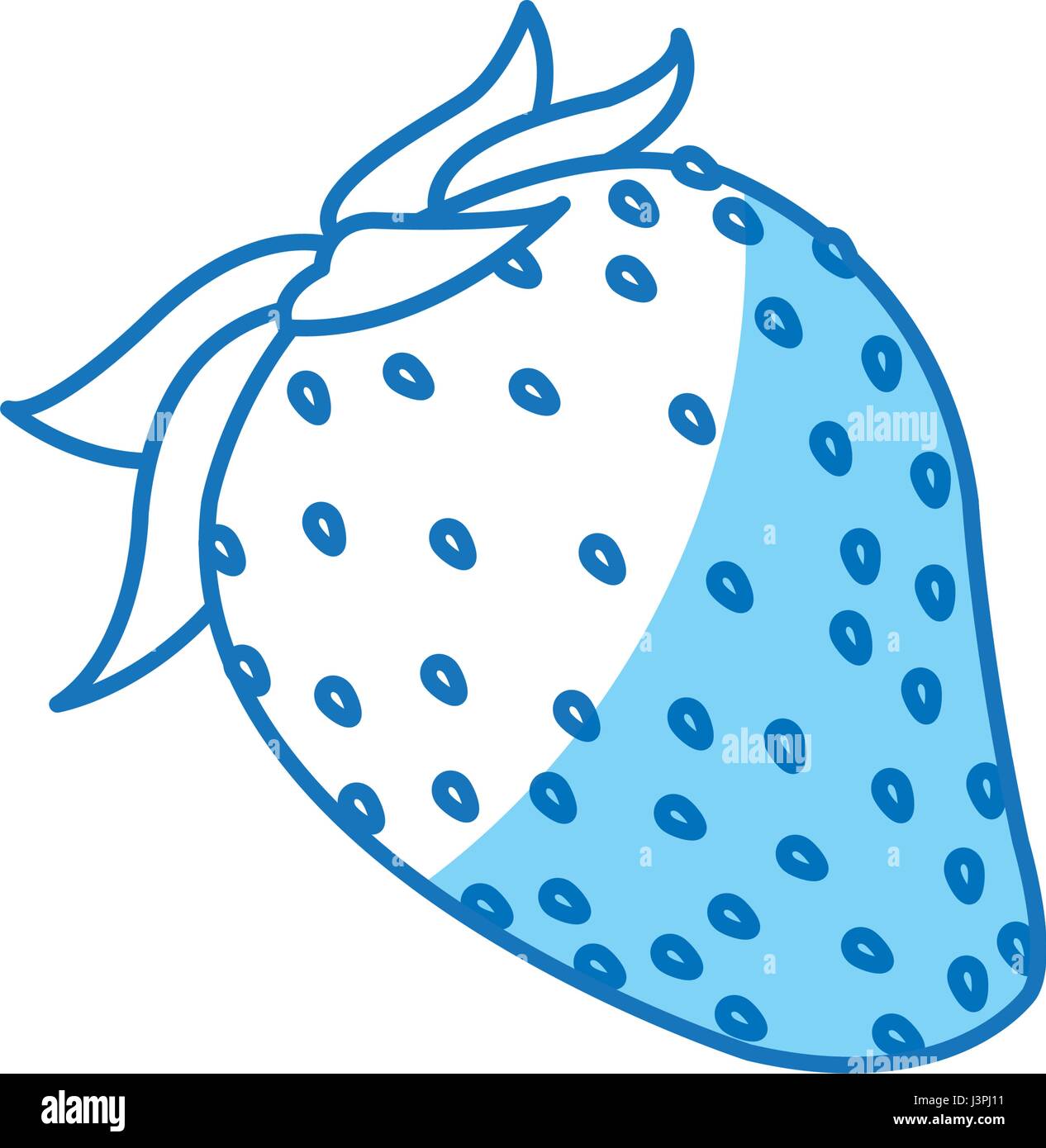 Strawberry cutout Stock Vector Images - Alamy