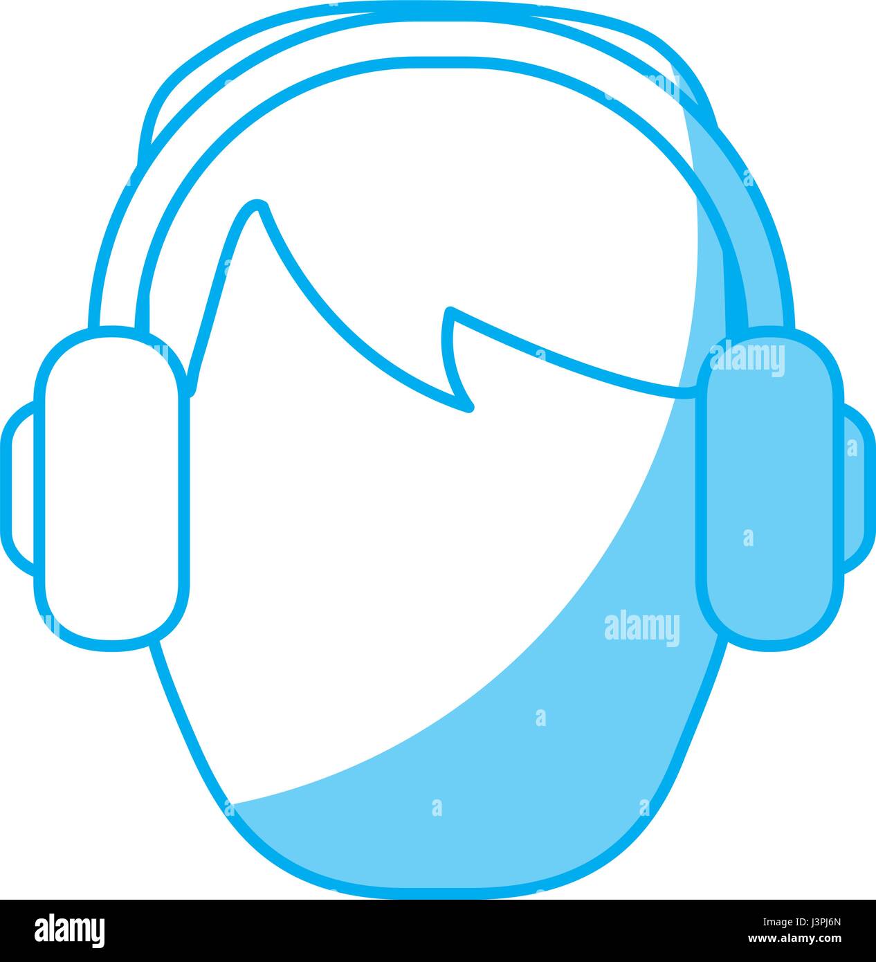 man with headphones icon Stock Vector Image & Art - Alamy
