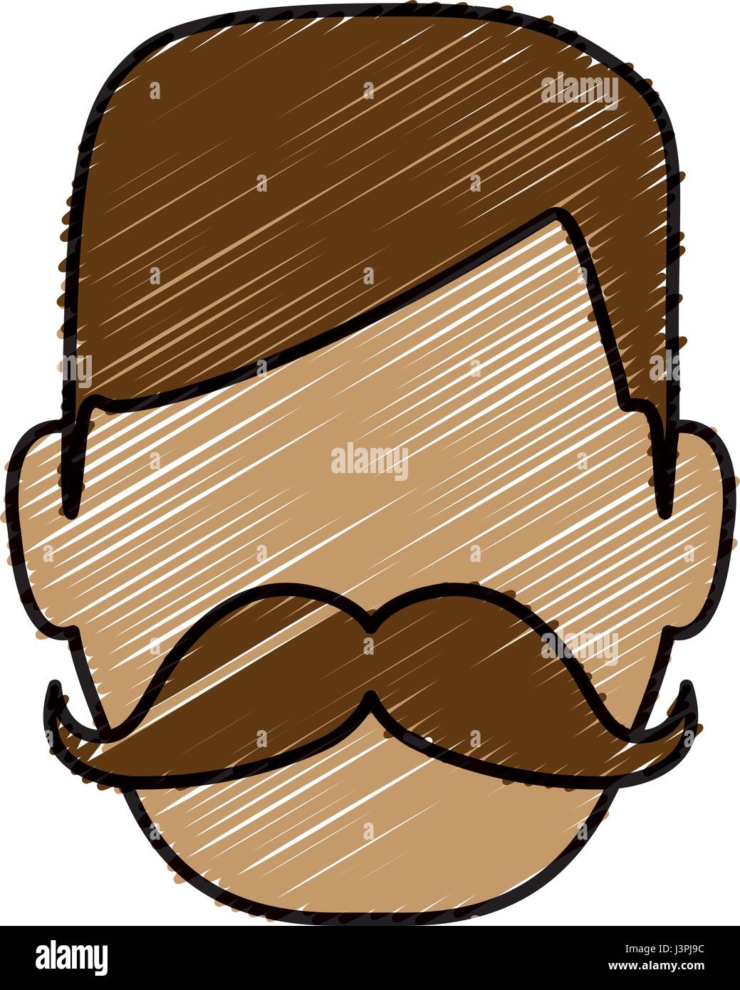 man with mustache icon Stock Vector Image & Art - Alamy