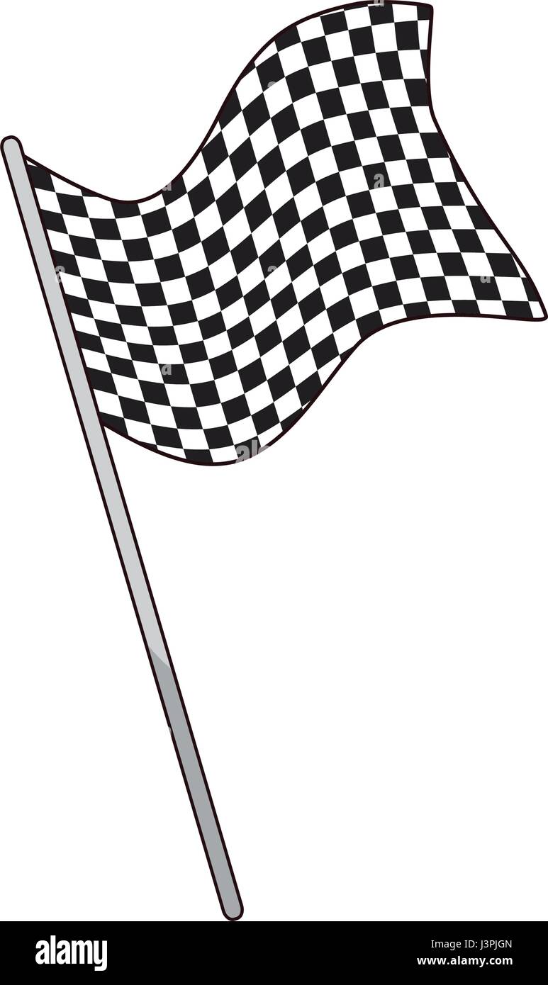 flag start sport victory finish symbol Stock Vector Image & Art - Alamy