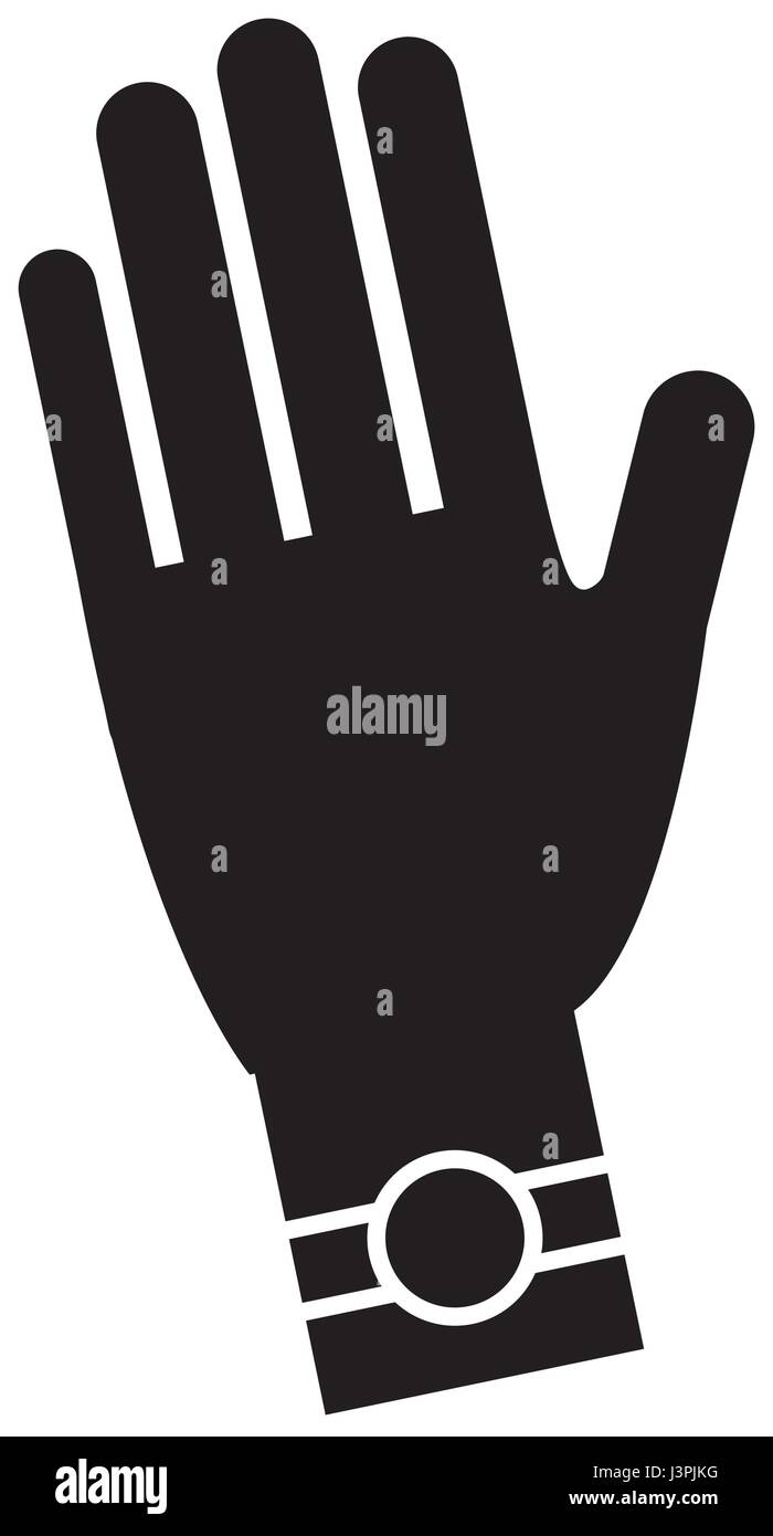 human hand icon Stock Vector Image & Art - Alamy