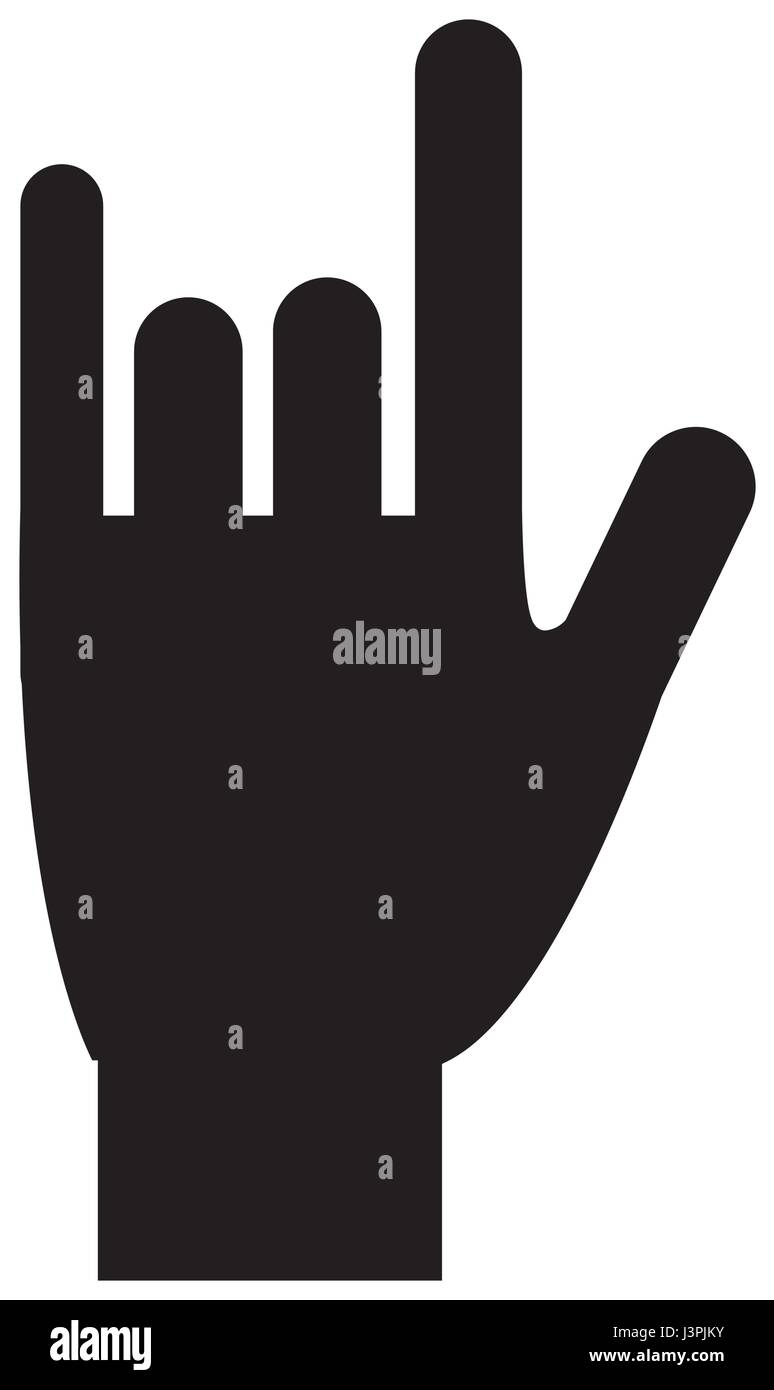 human hand icon Stock Vector Image & Art - Alamy