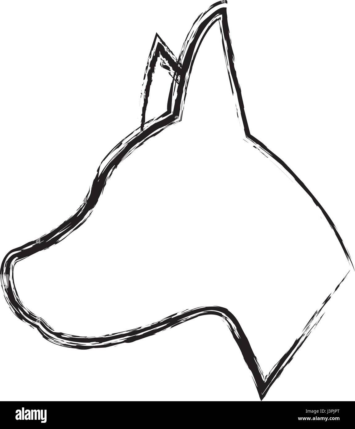 dog shape icon image Stock Vector Image & Art - Alamy