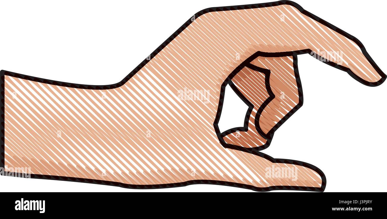 drawing human hand health care medical design Stock Vector Image & Art ...